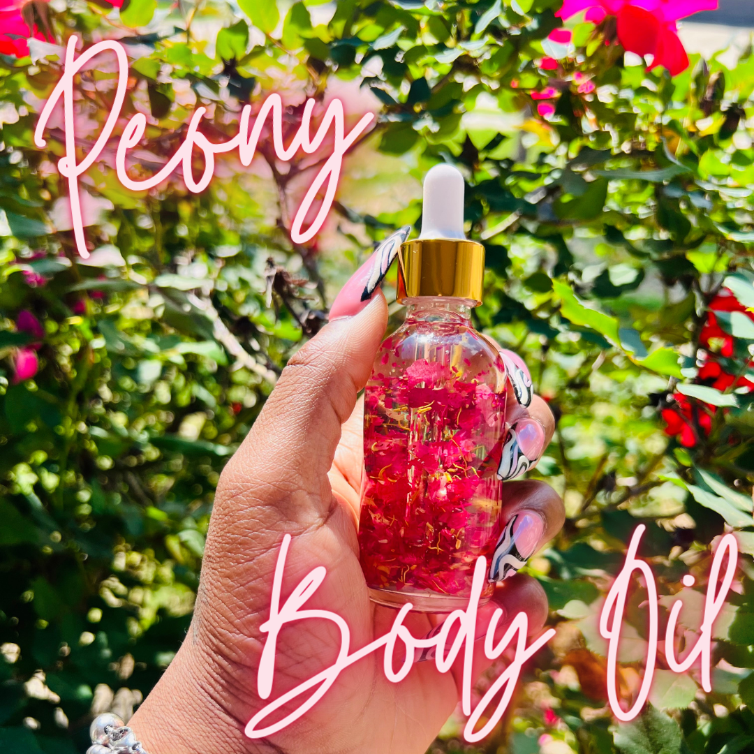 Peony Body Oil (2OZ) | Fire Intuition's Online Metaphysical Shop