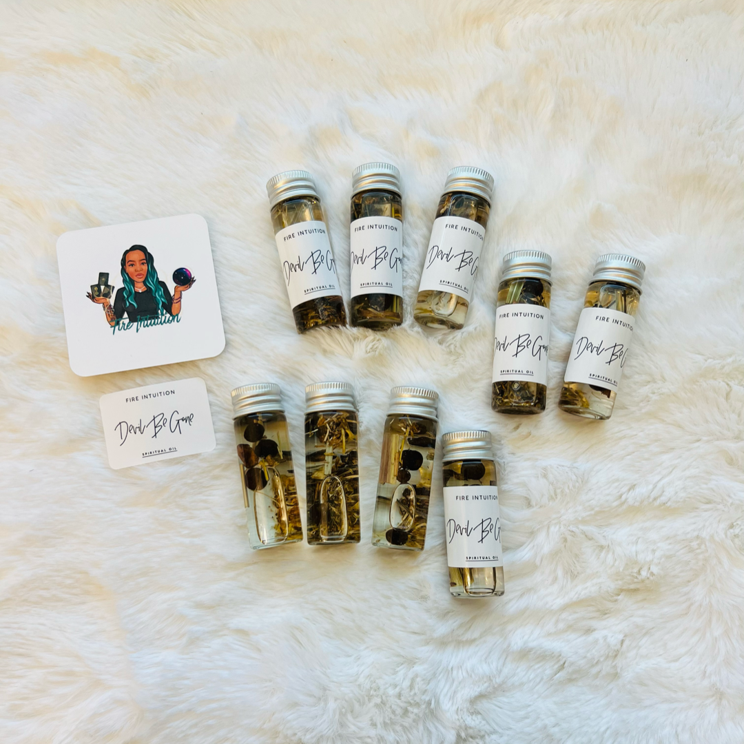 Devil Be Gone Oil (Now In 1OZ) | Fire Intuition's Online Metaphysical Shop