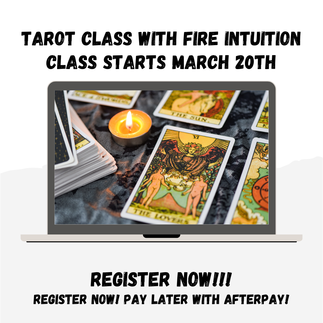Tarot Class (Next Class Starts March 20th) | Fire Intuition's Online ...