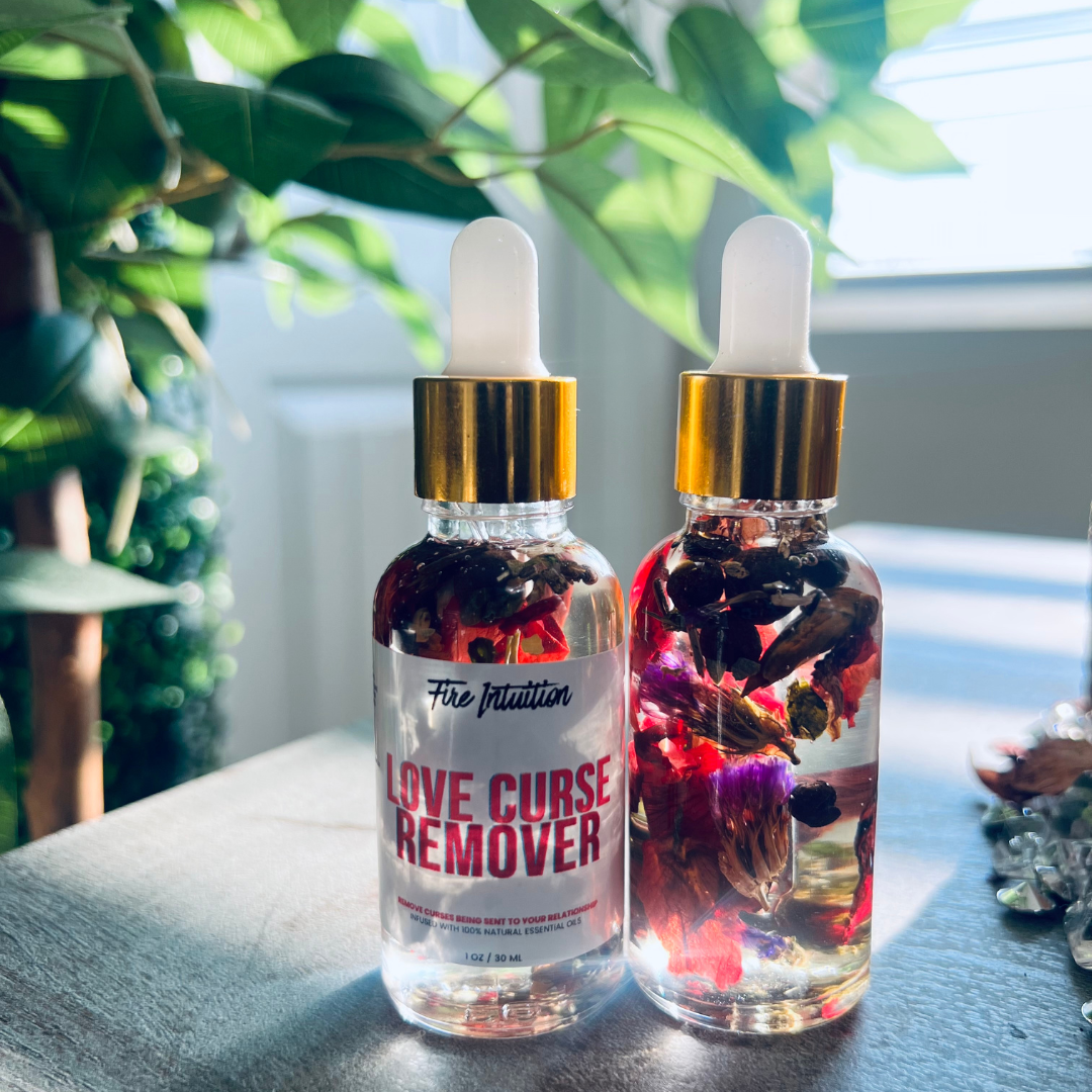 Love Curse Remover Oil (1 OZ) | Fire Intuition's Online Metaphysical Shop